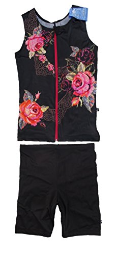 asics(アシックス) ウィメンズ セパレーツ XOサイズ XD0018-9023-XO ブラックxレッド