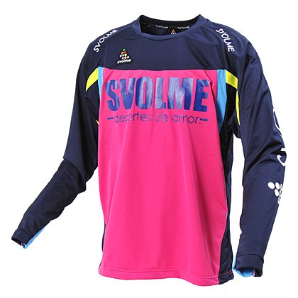 SVOLME(スボルメ) コンポジションクルートップ XSサイズ ピンク 161-10301-070-XS