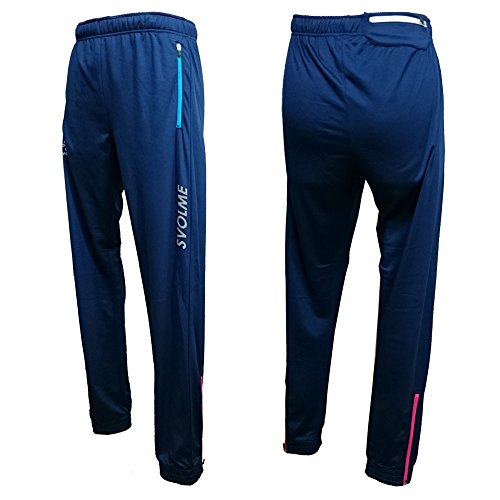 SVOLME RUNNING(スボルメ ランニング) モビライト裏起毛ロングパンツ 163-98502 Sサイズ ネイビー