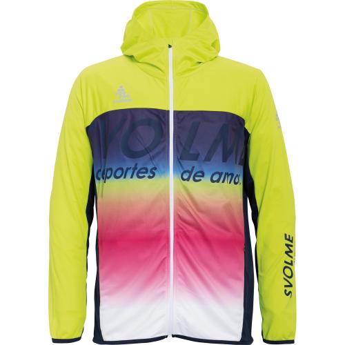 SVOLMEスボルメ グラデモビライトフーディー XSサイズ ライム 181-72601-053-XS
