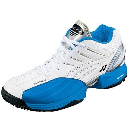 [ヨネックス] YONEX POWER CUSION 141 SHT-141 175 (ホワイト/スカイブルー/23.0)