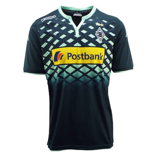 Kappa カッパ ボルシアMG 15-16 アウェイオーセンティックユニフォーム Lサイズ ダークグリーン KF552GT65G-DG-L