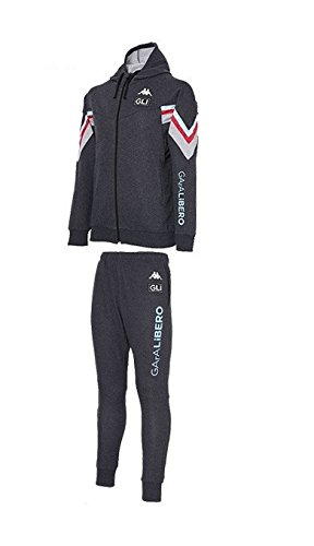 Kappa(カッパ) GArA LiBERO スウェット上下セット Mサイズ ブラック KF552KT23-KF552KB23-BK1