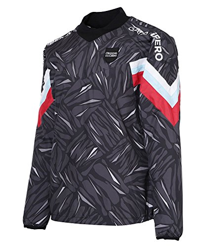 Kappa(カッパ) GArA LiBERO ウィンドトップ・パンツセット Oサイズ ブラック1 KF552WT21-KF552WB22-BK1