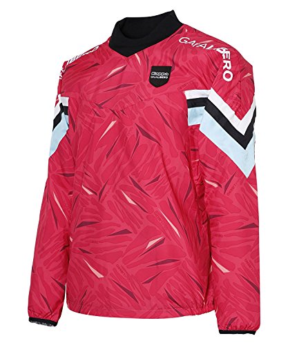 Kappa(カッパ) GArA LiBERO ウィンドトップ・パンツセット Mサイズ レッド KF552WT21-RD KF552WB22-BK2