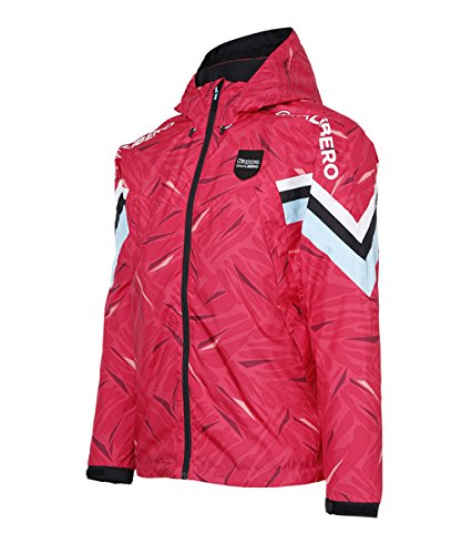 Kappa(カッパ) GArA LiBERO ウィンドジャケット・パンツセット Oサイズ レッド KF552WT22-RD KF552WB22-BK2