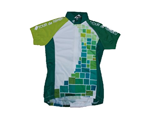 le coq sportif(ルコックスポルティフ) レディース 半袖サイクリングジャージ Lサイズ QC-7956TDT WHT ホワイト