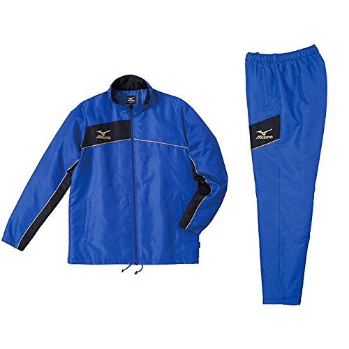 MIZUNO(ミズノ) 中綿ウォーマーシャツ パンツ 上下セット 【メンズ】 （P2JE4523/P2JF4523） (M, ブルー×ブルー(24/24))