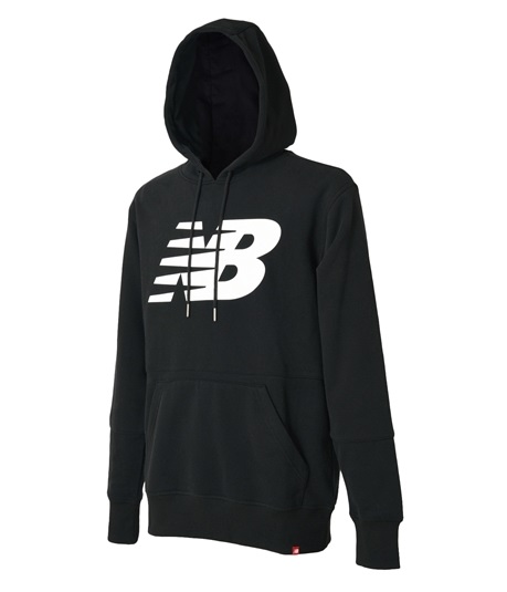 ◎ニューバランス（new balance） プルオーバーフーディ AMT81557BK メンズ ウェア AMT81557-BK BK XS