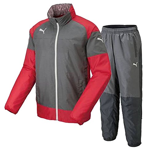 PUMA（プーマ）トレーニング上下セット Sサイズ [903609]：903610] (03)ハイリスクレッド×エボニー