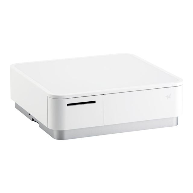 【新品】 【代金引換不可】 【日時指定不可】 スター精密 キャッシュドロア(キャッシュドロワ)一体型感熱式プリンター mCollection mPOPシリーズ POP10CBI WHT JP USB Bluetooth接続 MFi認定 スノーホワイト 1個 Star Micronics