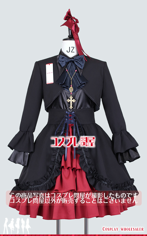 K 櫛名アンナ 髪リボン付き コスプレ衣装 [5963]