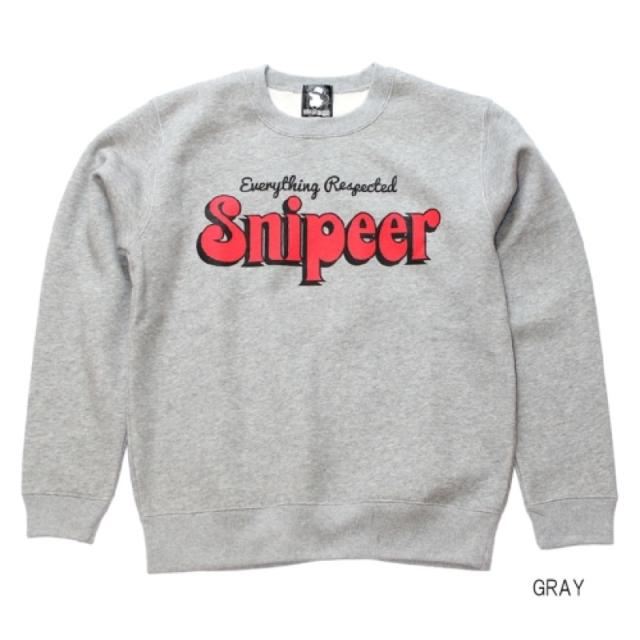 スナイパー S-LIDER SWEAT SNP-SW002-G M GRAY