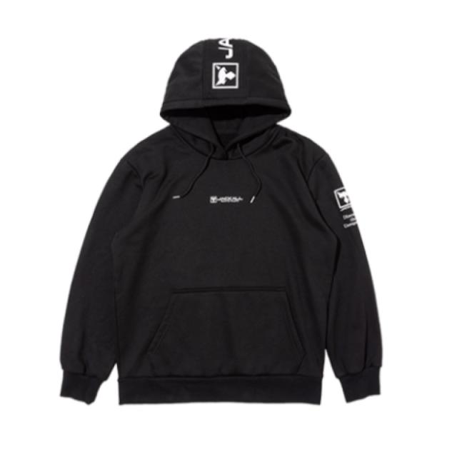 ジャッカル(JACKALL) プルオーバーフーディ HU-A001 L ブラック