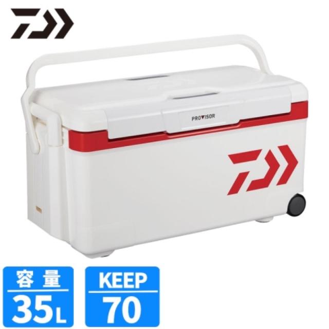 ダイワ(Daiwa) プロバイザートランクHD II S3500 35L レッド クーラーボックス