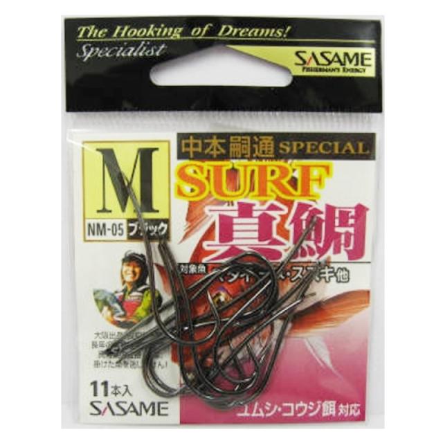 ささめ針(SASAME) NM-05 サーフ真鯛 ブラック M ネコポス(メール便)対象商品の通販はau PAY マーケット - D-Park au PAY マーケット店 | au PAY ...