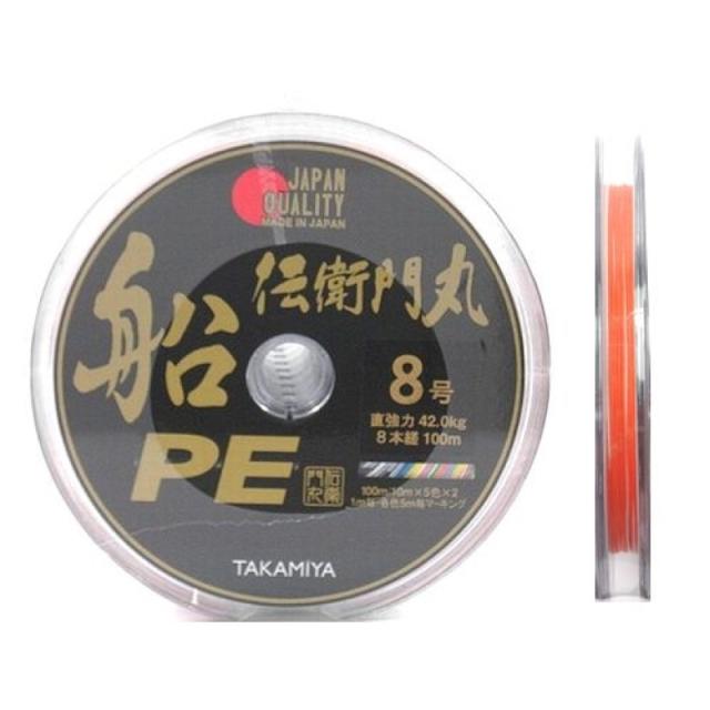 タカミヤ(TAKAMIYA) 船PE JF-1001 8号 (連結) 9個セット