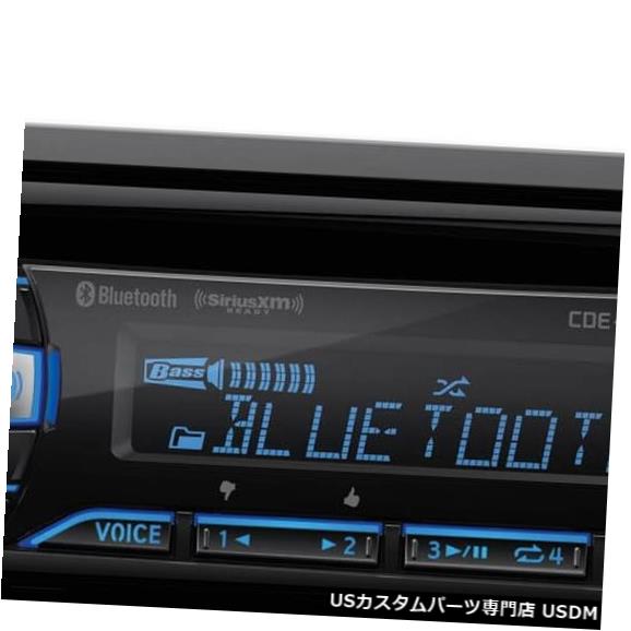 ALPINE CDE-172BT In-Dash Bluetooth CDレシーバーカーステレオUSB / AUX SiriusXM対応 の ...