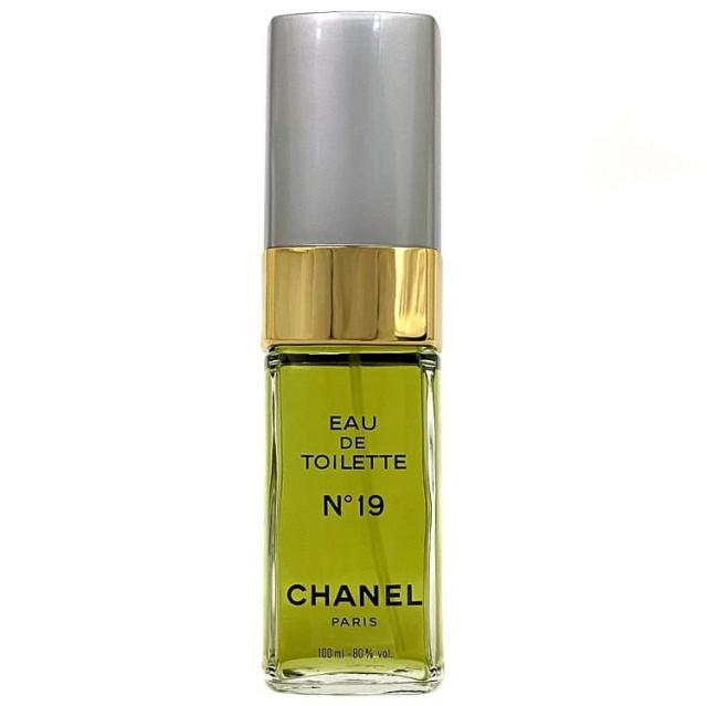シャネル 香水 NO19 オードトワレ 開封済み 中古 CHANEL 100ml ヴィンテージ フレグランス パフューム  19番 EAU DE TOILETTE ブランド香水 ブランドコスメ レディース 女性 定番 人気 お洒落 高級感 上品 エレガント 華やか ブランド 本物 鑑定済み