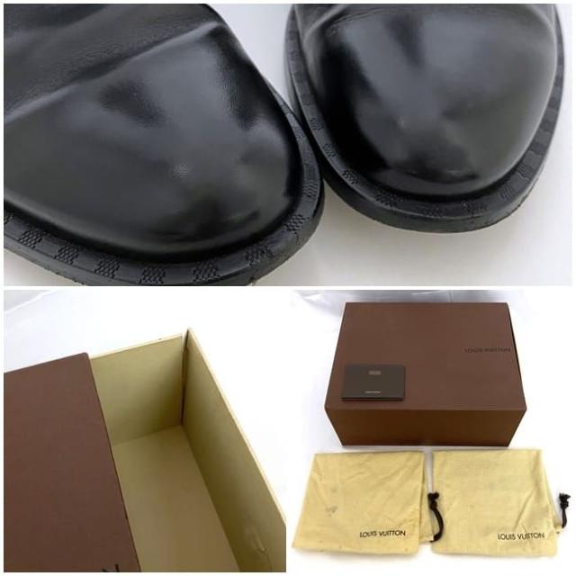 ルイ ヴィトン サイドゴア ブーツ ブラック 美品 メンズ 25.0cm レザー 中古 ST0093 LOUIS VUITTON 男 サイド ロゴ LV シンプル アパレル 本革 革 ハイカット 定番 人気 男性 通勤 通学 黒色 お洒落 カジュアル 箱付き エレガント 上品 ブランド 本物 鑑定済み