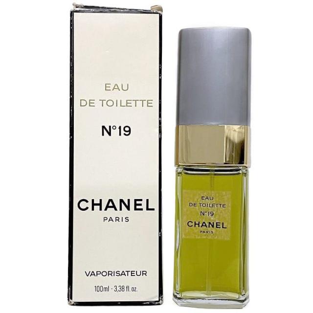 シャネル 香水 NO19 オードトワレ 開封済み EAU DE TOILETTE 中古 CHANEL 100ml ヴィンテージ フレグランス パフューム ブランド香水 レディース 女性 定番 人気 お洒落 高級感 上品 エレガント 大人 コスメ 香り 贈り物 ブランド 本物 鑑定済み