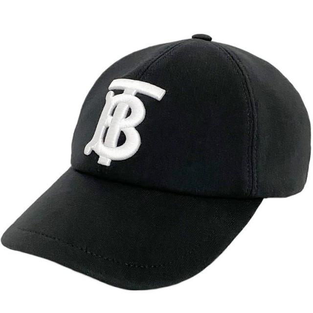 バーバリー キャップ ブラック モノグラムモチーフ 8038141 ec-20362 クリーニング済み 帽子 Ｍサイズ コットン 100 中古 BURBERRY ロゴ 刺繍 アパレル ベースボールキャップ 定番 人気 女性 男性 シンプル 黒 お洒落 カジュアル ブランド 本物 鑑定済み