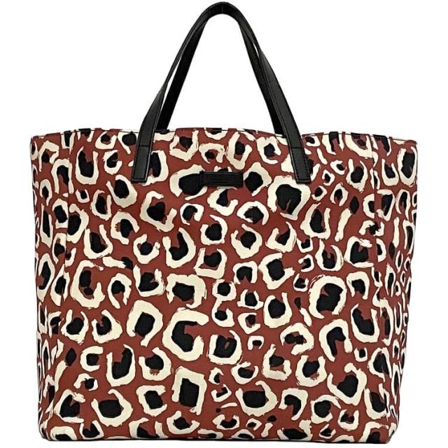 グッチ トートバッグ ec-23256 レッド ブラック レオパード 282439 美品 キャンバス レザー 中古 520981 GUCCI 軽い ヒョウ柄 ハンドバッグ 大容量 ヴィンテージ メンズ レディース 豹柄 総柄 キャンバスバッグ アニマル柄 ブランド 本物 鑑定済み