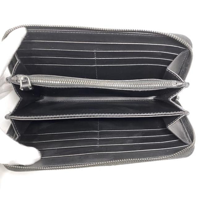 プラダ ラウンドファスナー 長財布 f-22959 ブラック NERO 2ML317 美品