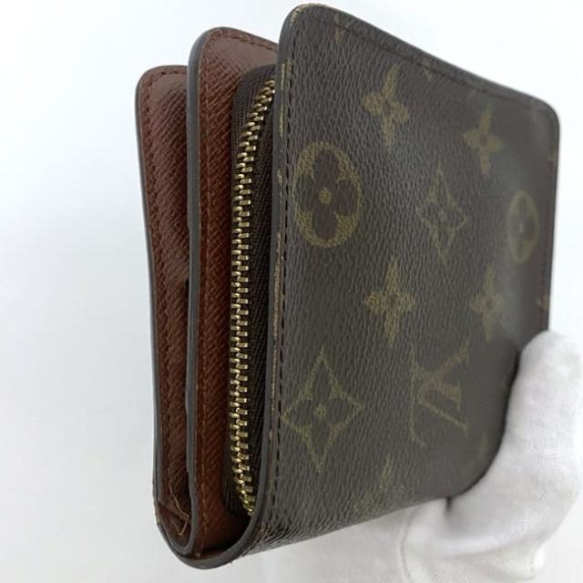 ルイ ヴィトン 財布 コンパクトジップ ec-23513 ブラウン モノグラム
