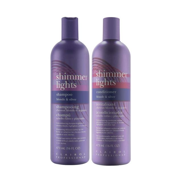 Clairol Shimmer Lights 475 ml Shampoo + 475 ml Conditioner (Combo Deal) (並行