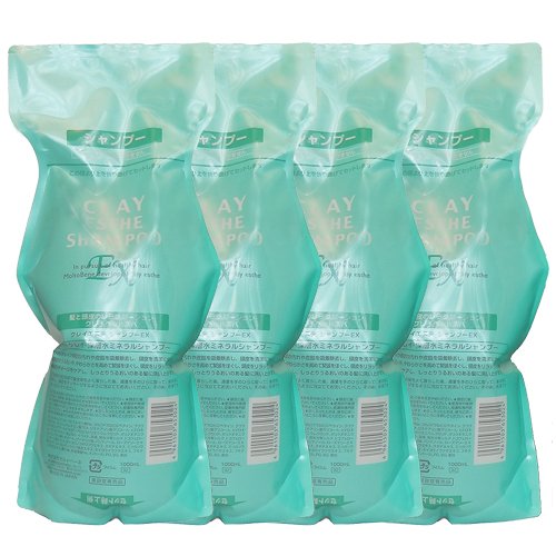【X4個セット】 モルトベーネ クレイエステ シャンプーEX 1000mｌ 詰替え用
