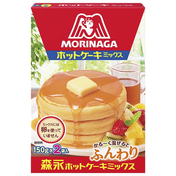 森永製菓 ホットケーキミックス 300g(150g×2袋)×24箱入×(2ケース)