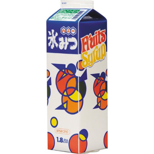 ハニー氷みつA 青りんごバーモンド 1.8L　8本セット