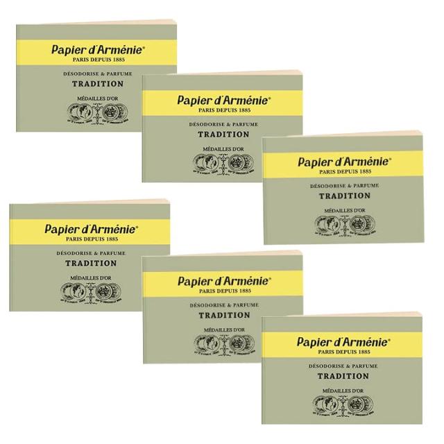 紙のお香　PAPIER DARMENIE 　パピエダルメニイ　トリプル　6点組