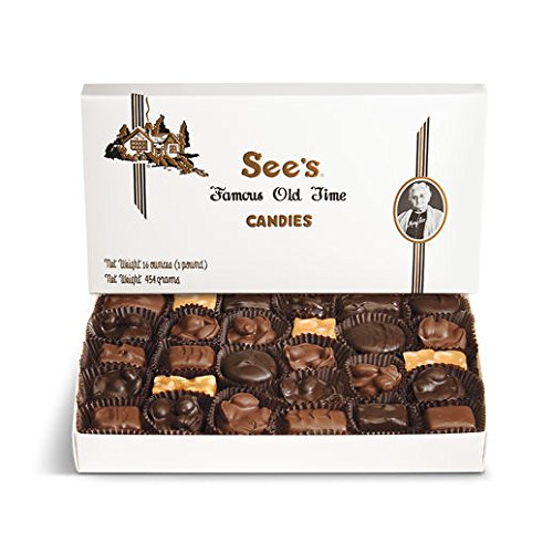 Sees シーズ チョコレート 1ポンドボックス 445g １箱 (ナッツ　アンド　チュウ)[並行輸入品]