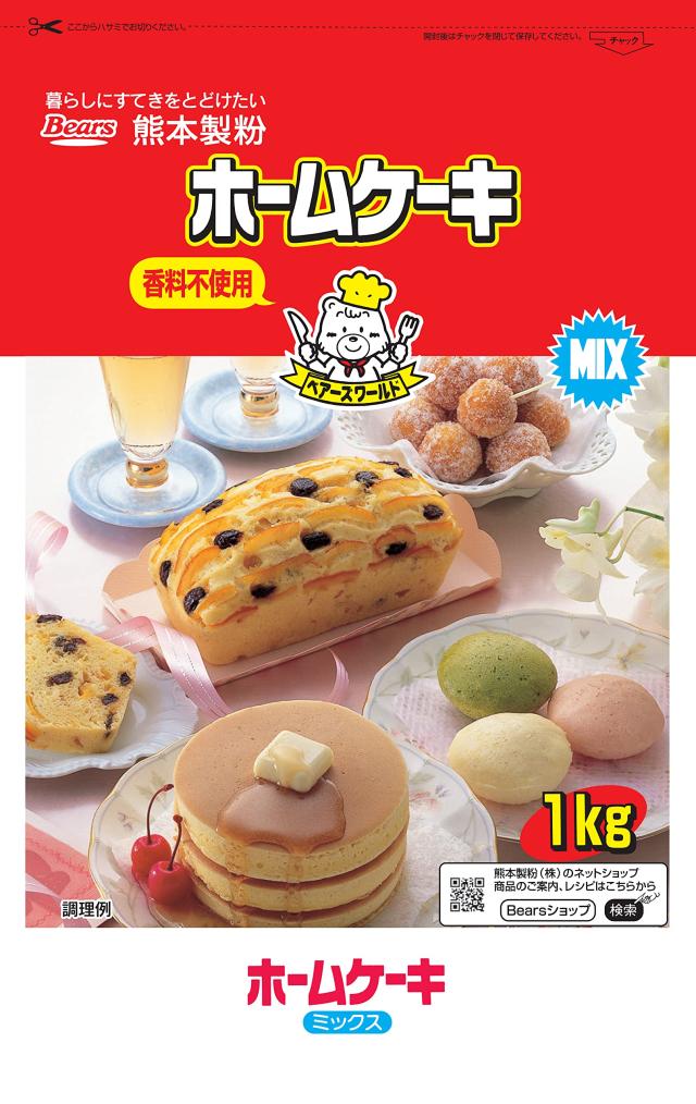 熊本製粉 ホームケーキミックス (1Kg×15袋)