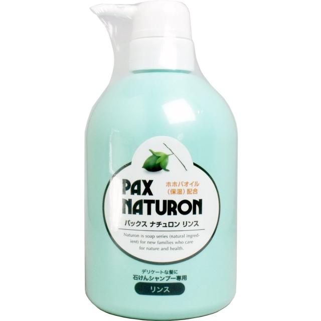 太陽油脂　パックスナチュロン リンス 500ml(石鹸シャンプー用リンス) ×12点セット　(4904735055174)