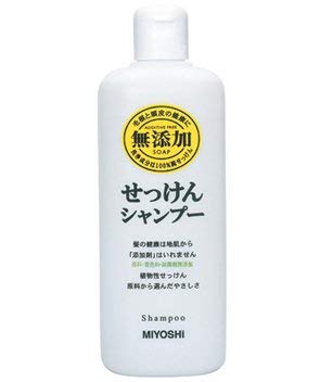 ミヨシ石鹸　無添加 せっけん シャンプー レギュラー 350ml×20本セット　(石鹸シャンプー)