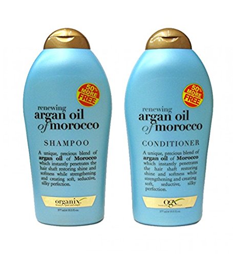 OGX Organix Argan Oil of Morocco Shampoo & Conditioner Set (19.5 Oz Set) [並