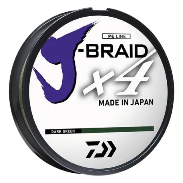 ライン (23kg Dark Green) - DAIWA J-BRAID 4X - 300YD