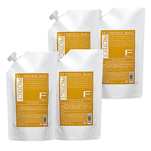 フィヨーレ Fプロテクト シャンプー ベーシック 1000ml詰替 ヘアマスク ベーシック 1000g 詰替 各2点セット