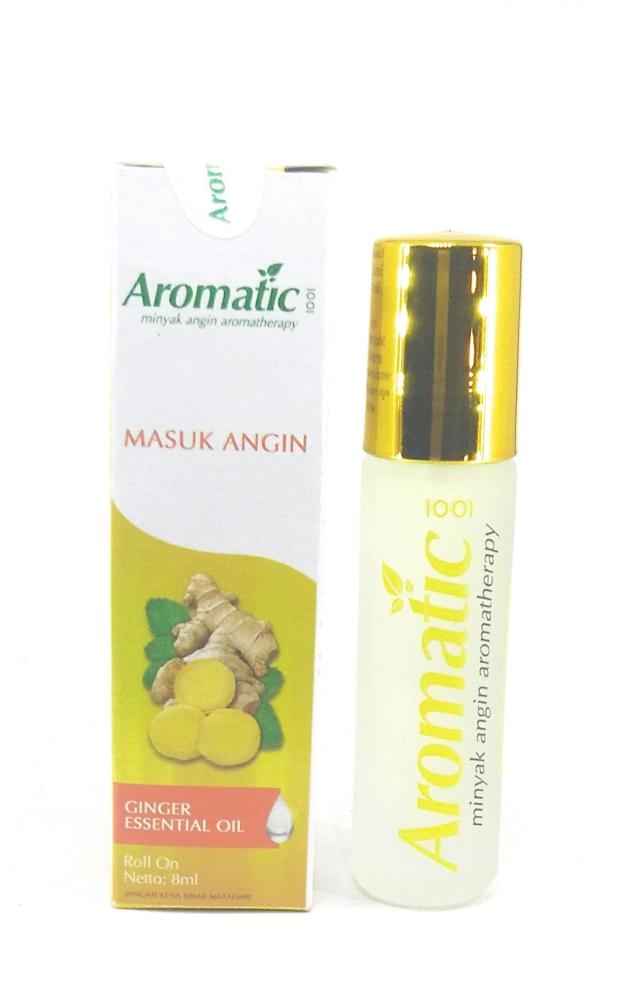 Aromatic 1001 アロマオイル - （ジンジャーオイルで）masuk angin、8ミリリットル（6パック）