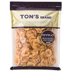 東洋ナッツ トン バナナチップ 500g×10袋入