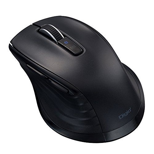 Digio2 F_line 5ボタンBlue LED マウス 無線 Bluetooth 静音 ブラック 48411の通販はau PAY ...