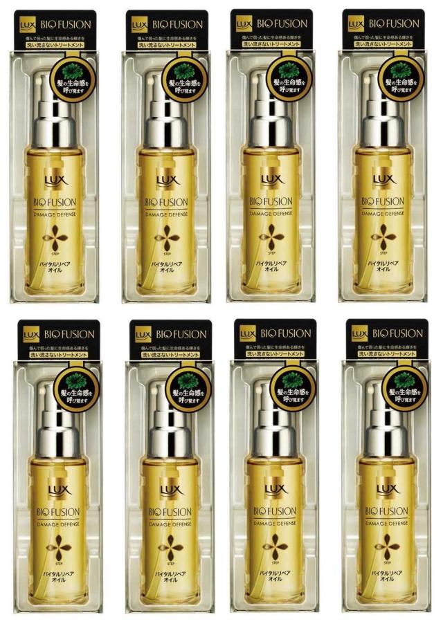 【まとめ買い】ラックス バイオフュージョン ダメージ ディフェンス バイタル リペア オイル 50mL×8個