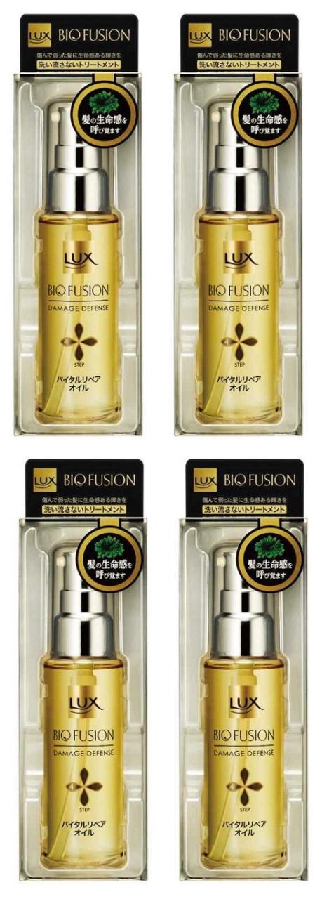 【まとめ買い】ラックス バイオフュージョン ダメージ ディフェンス バイタル リペア オイル 50mL×4個