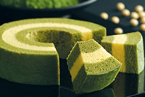 京ばあむ 3.5cm厚 京都 抹茶と豆乳のバームクーヘン×3個