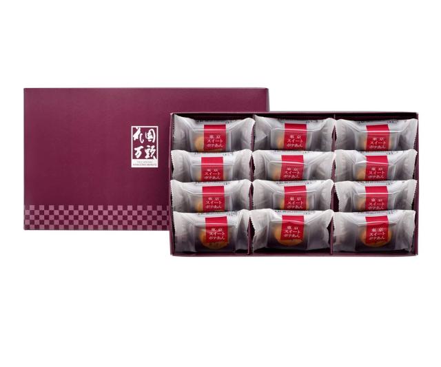 ギフト スイートポテト 花園万頭 スイートポテあん 12個入