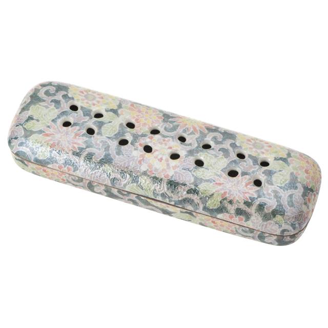 サンメニー 寝かせる 線香 皿 本格 有田焼 お手入れ 簡単 日本製 インテリアに馴染む おしゃれ お 香 線香 焼香 インセンス 仏具 現代仏壇 お