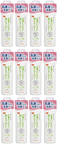 【まとめ買い】ハビナース お湯のいらない泡シャンプー 200ml【×12個】